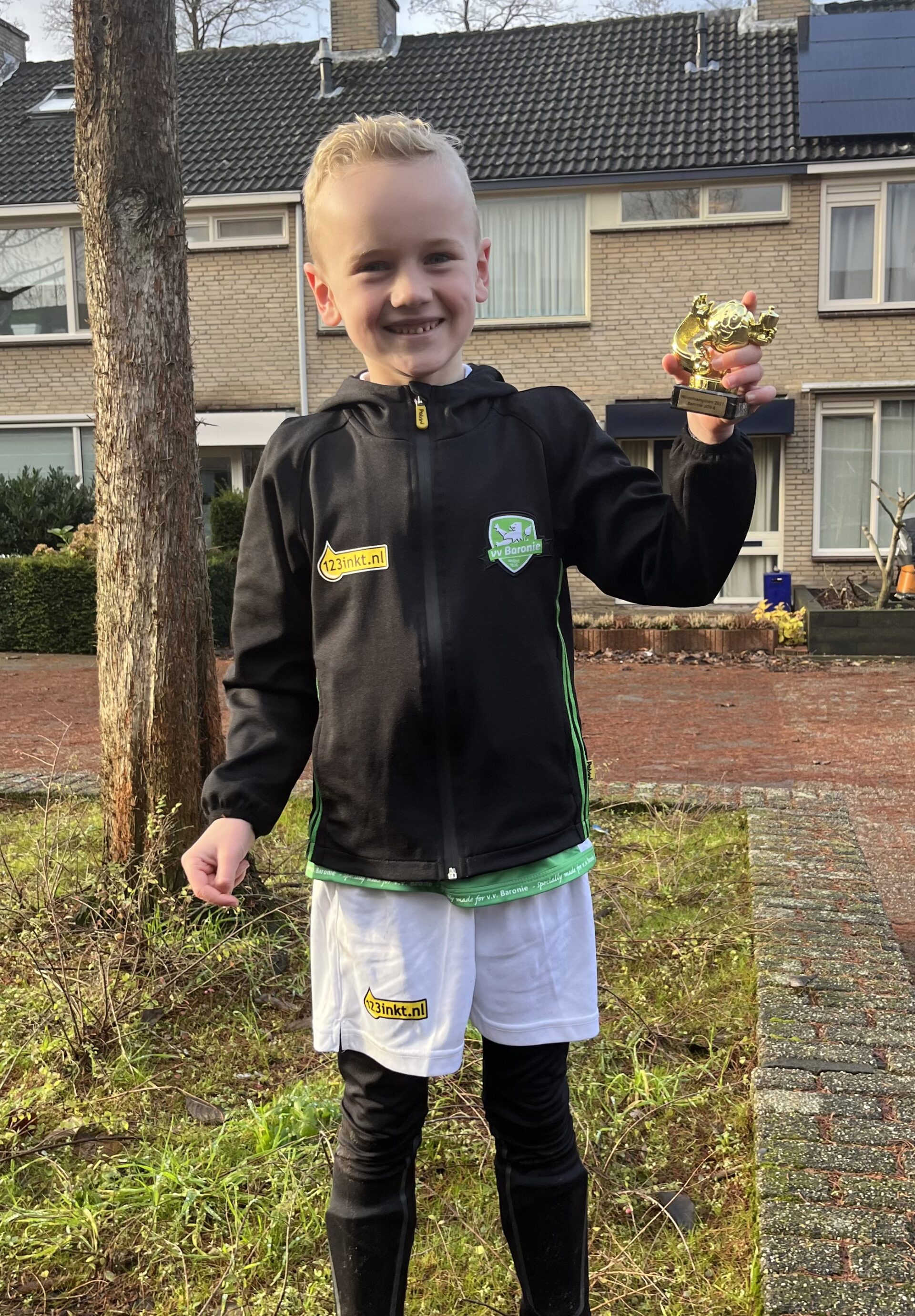 Pupil van de week Levi van Miert bij Baronie-Dongen | vv Baronie