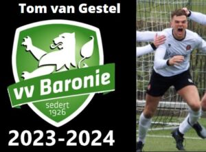 Tom van Gestel komt Baronie zo1 versterken – vv Baronie
